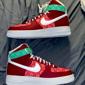 Nike | Shoes | Nike Air Force Chirstmas | Poshmark